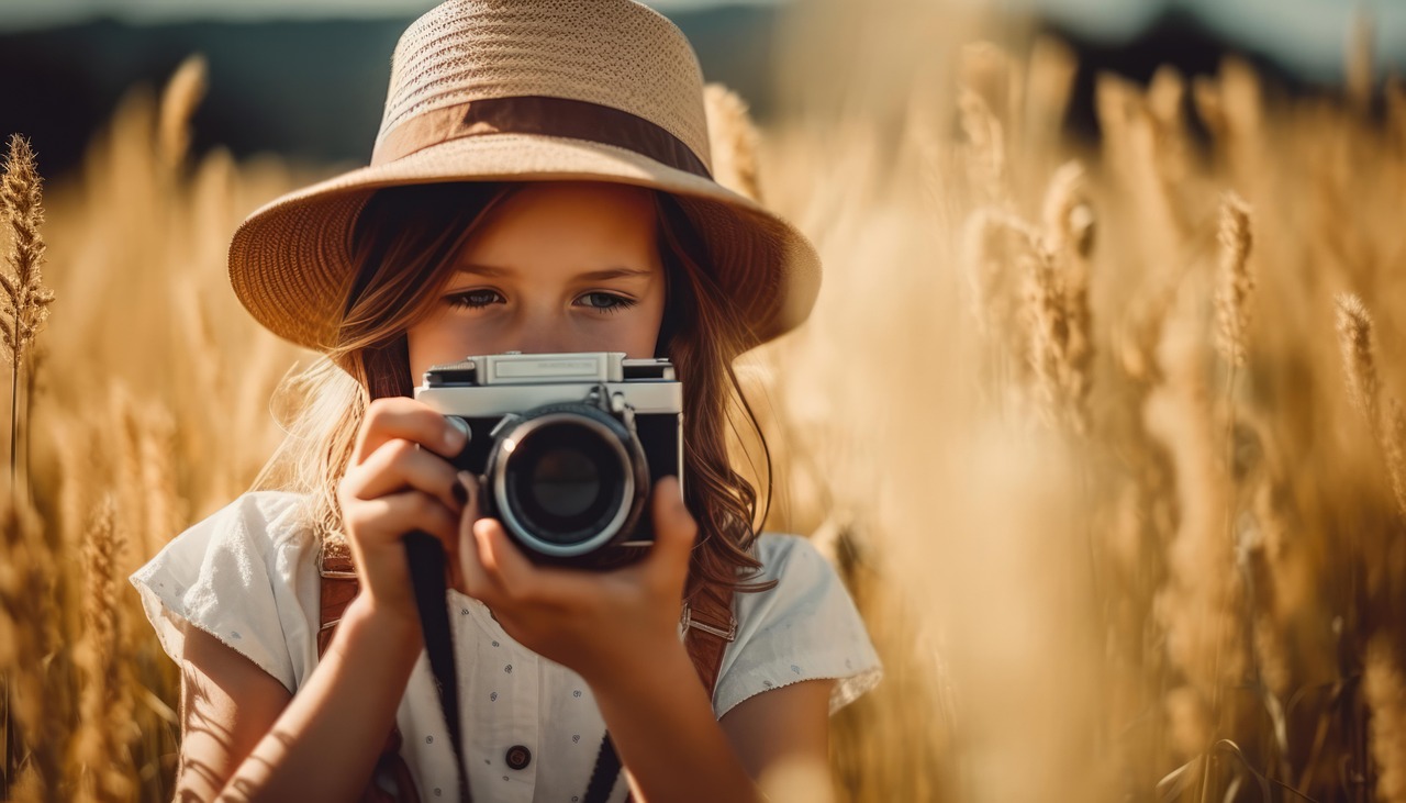 Download Girl, Camera, Smile. Royalty-Free Stock Illustration Image ...