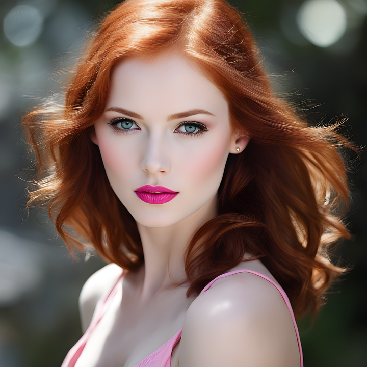 Download Ai Generated, Redhead, Woman. Royalty-Free Stock Illustration Image - Pixabay