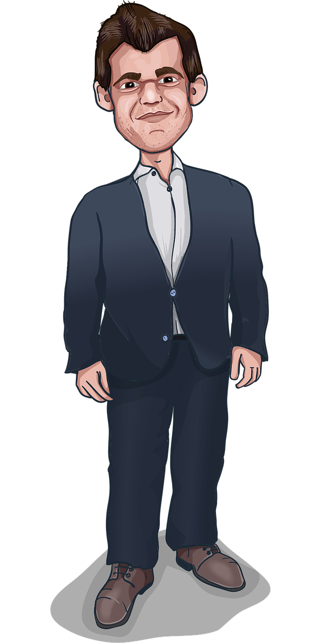 Download Magnus Carlsen, Caricature, Cartoon. Royalty-Free Vector ...