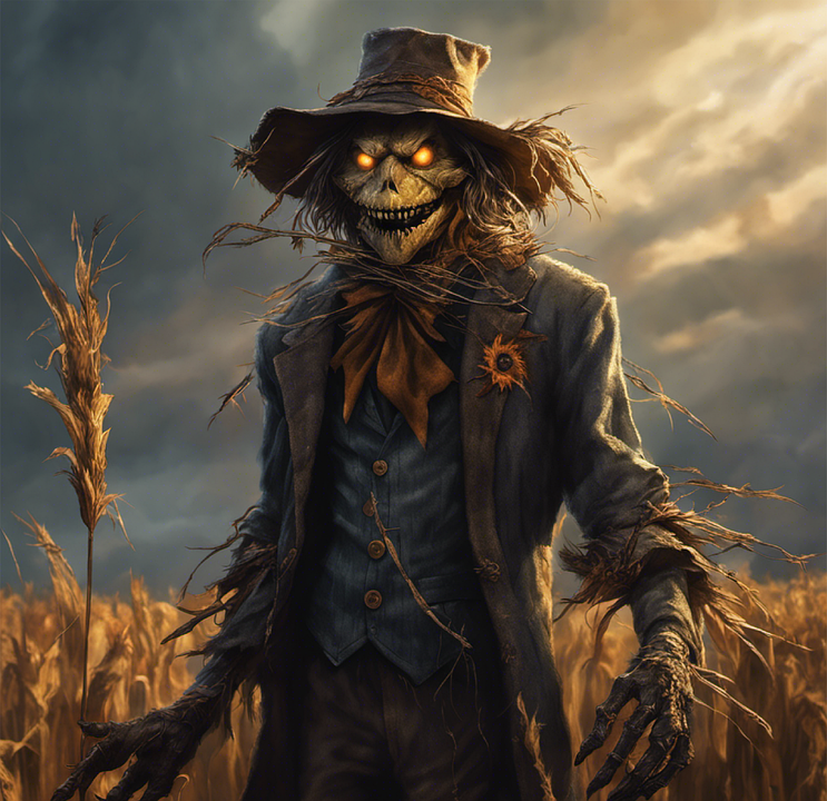 Download Ai Generated, Scarecrow, Field. Royalty-Free Stock ...
