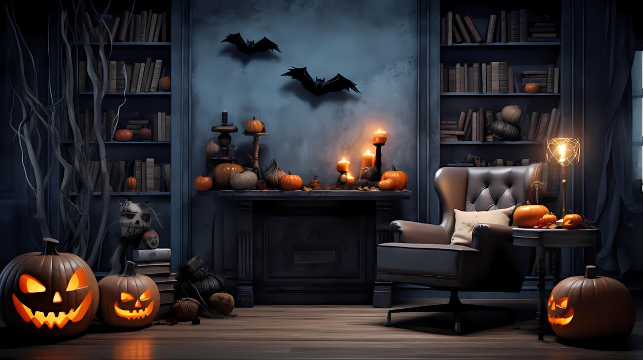 Download Pumpkin, Room, Night. Royalty-Free Stock Illustration Image ...