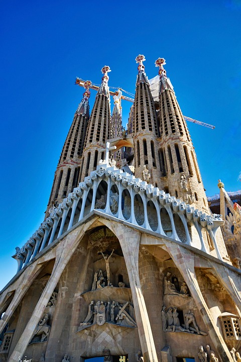 Cathedral Gaudi Familia Sagrada - Free photo on Pixabay - Pixabay