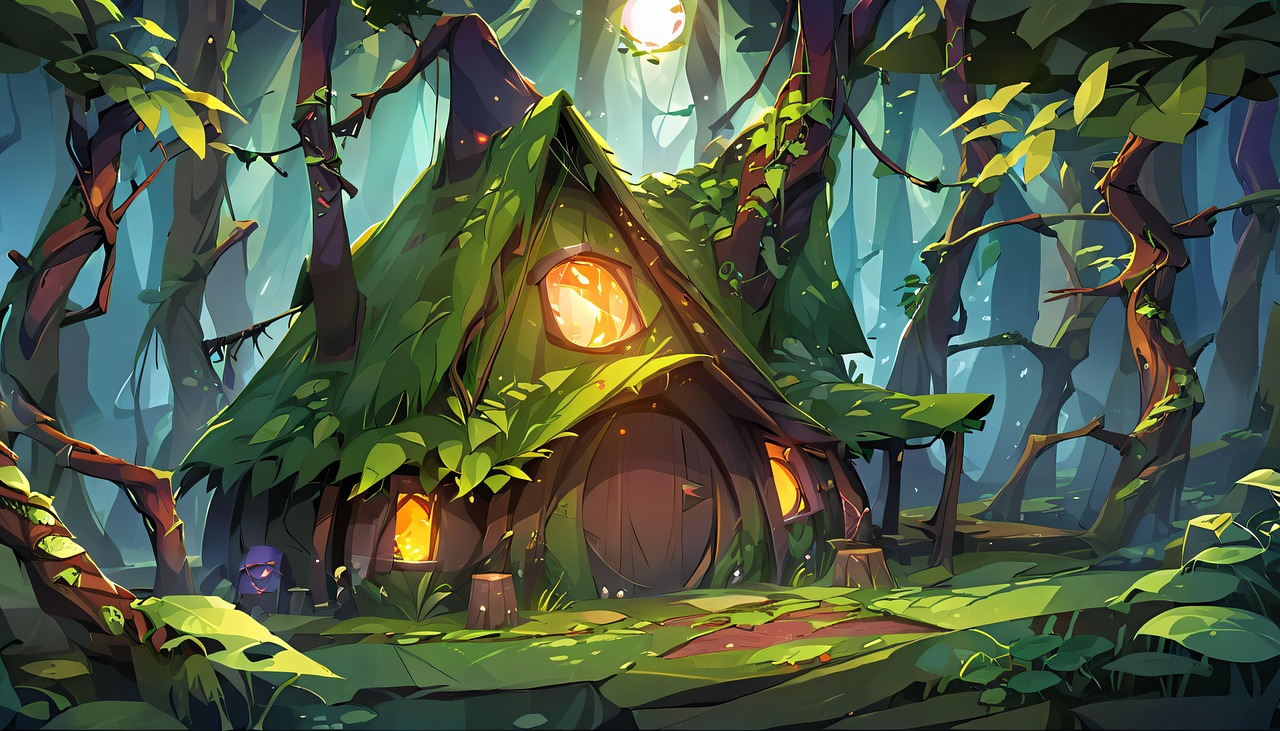 Download Ai Generated, Cabin, Forest. Royalty-Free Stock Illustration ...