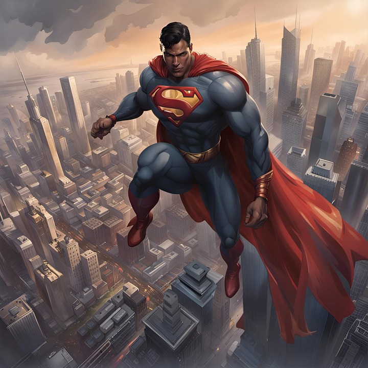 Download Ai Generated, Man, Superman. Royalty-Free Stock Illustration Image - Pixabay