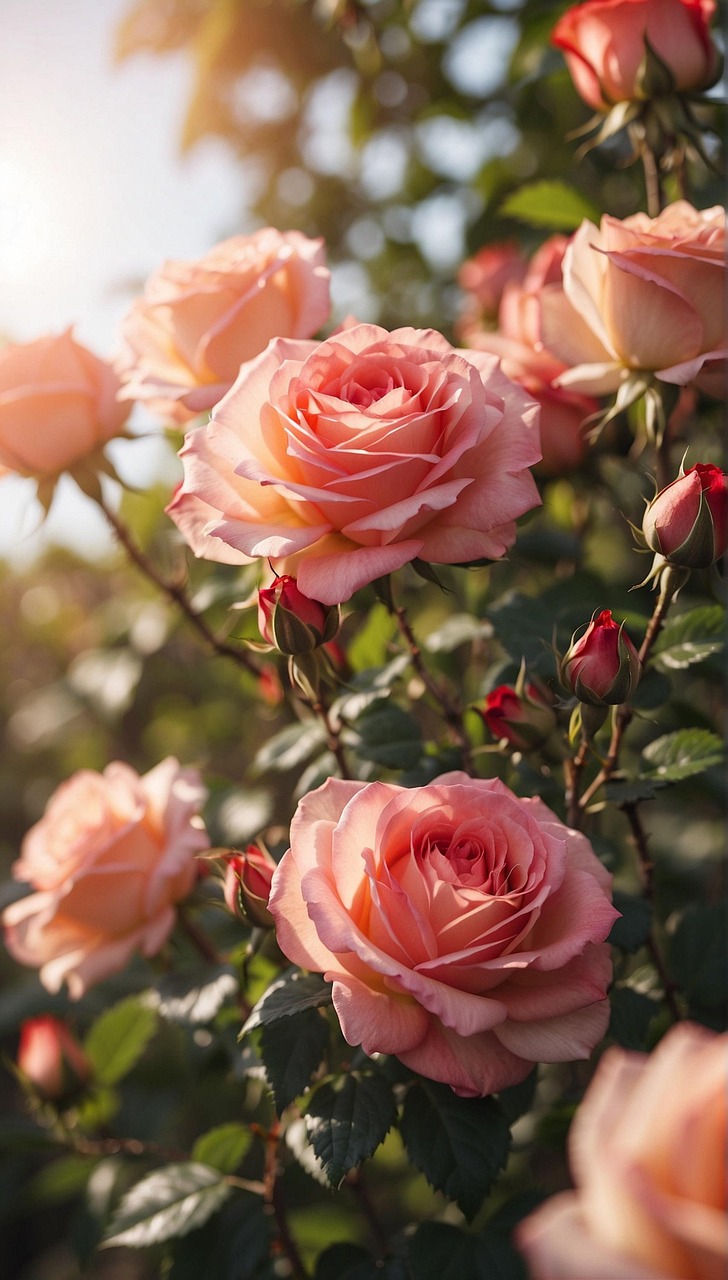Pink Garden Rose Photography Modern Roses: A Guide To Growing And