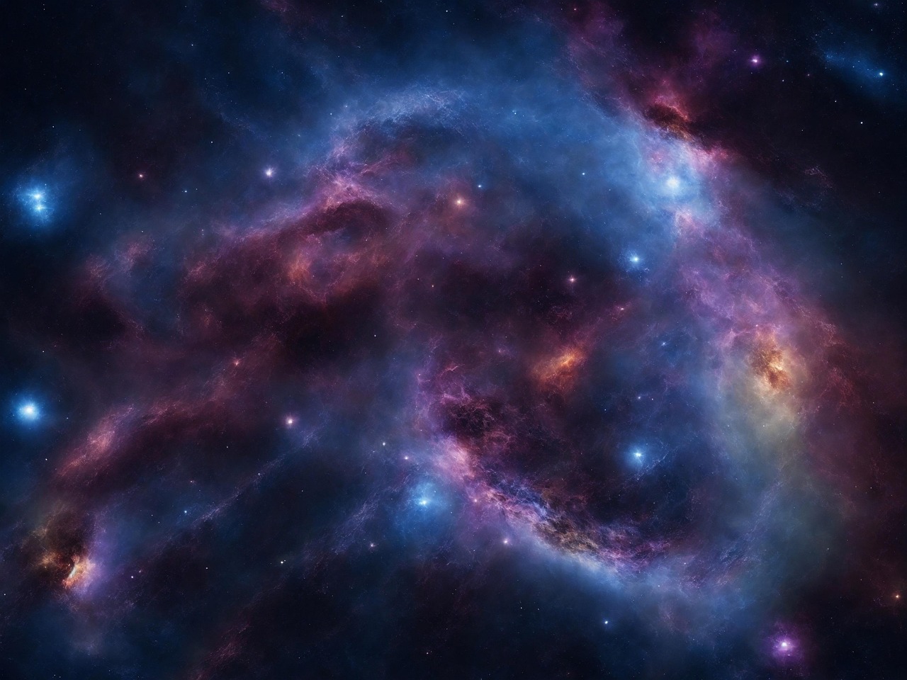 Download Ai Generated, Space, Night Sky. Royalty-Free Stock ...