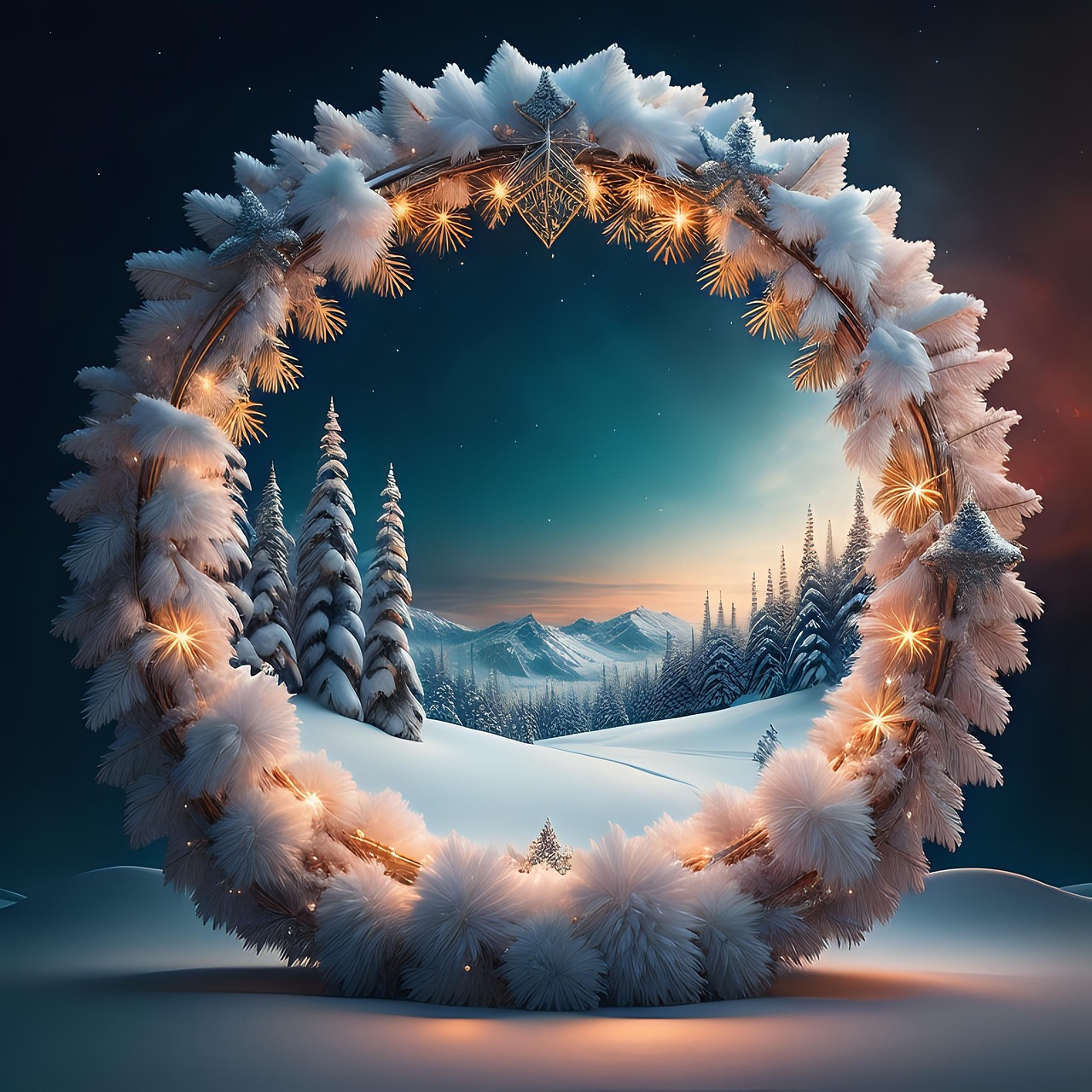 Explore 132+ Free Winter Borders Illustrations: Download Now - Pixabay