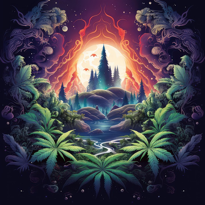 Download Marijuana Leaves Trees Royalty-Free Stock Illustration Image ...