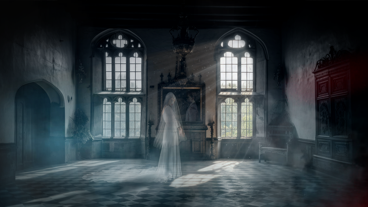 Download Woman, Ghost, Halloween. Royalty-Free Stock Illustration Image ...