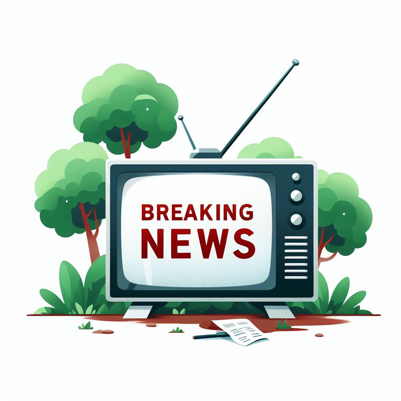 Download Ai Generated Breaking News Newspaper Royalty-Free Stock ...