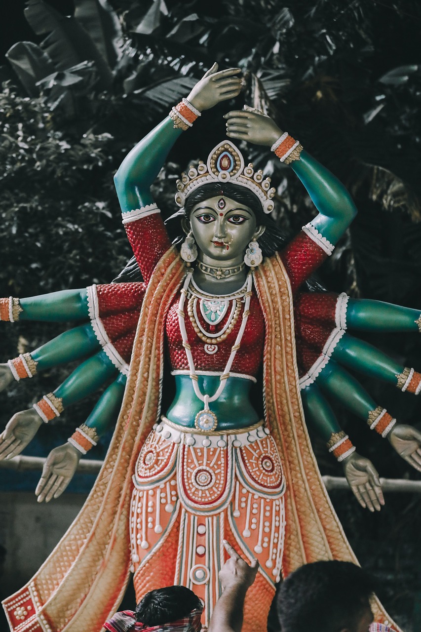 Durga Maa Calcutta Rue De L'Inde - Photo gratuite sur Pixabay - Pixabay
