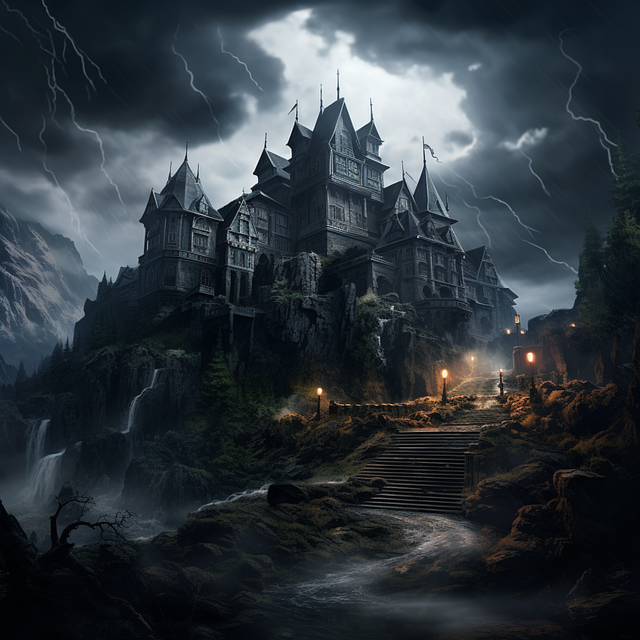 Download Haunted House, Horror, Halloween. Royalty-Free Stock ...