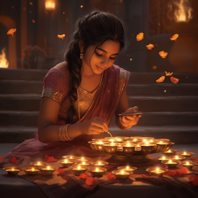 Download Diwali, Festival, Diya. Royalty-Free Stock Illustration Image ...