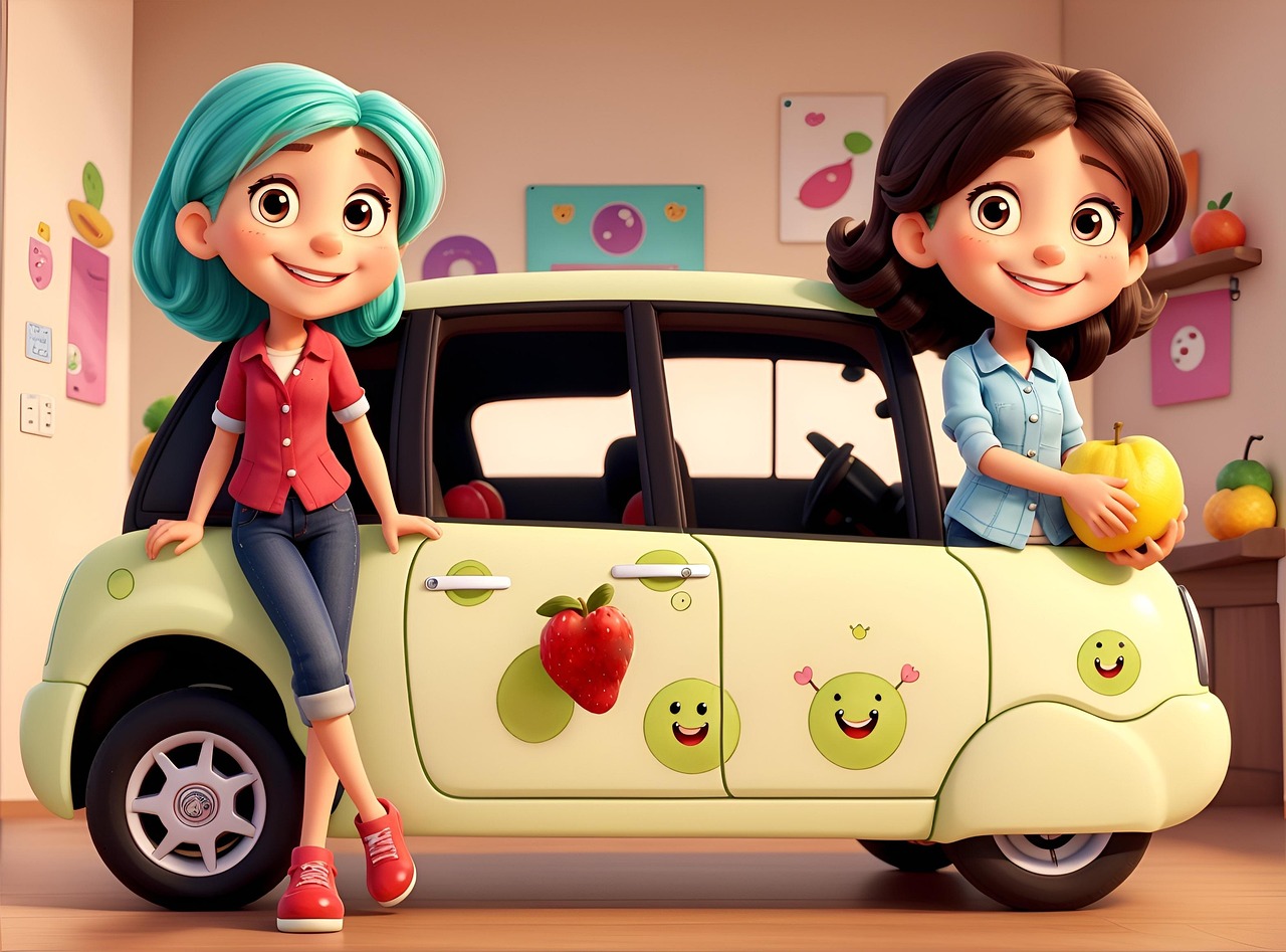 Download Girl, Kids, Animation. Royalty-Free Stock Illustration Image ...