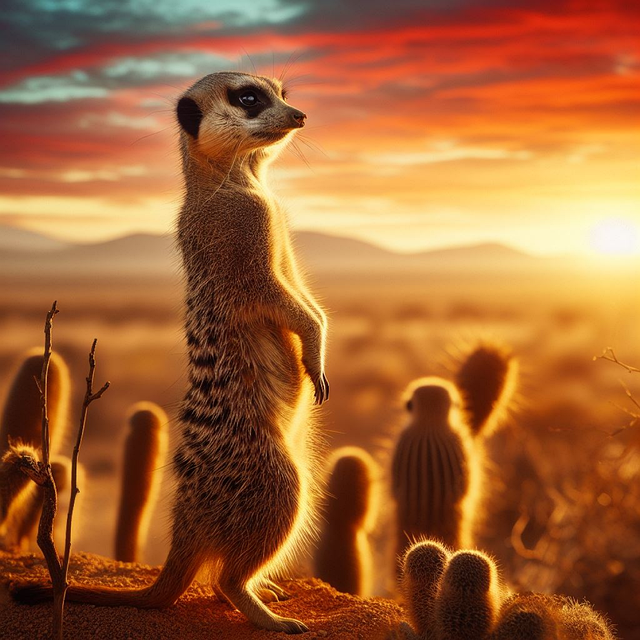 Ai Generado Suricata Fauna - Imagen gratis en Pixabay - Pixabay