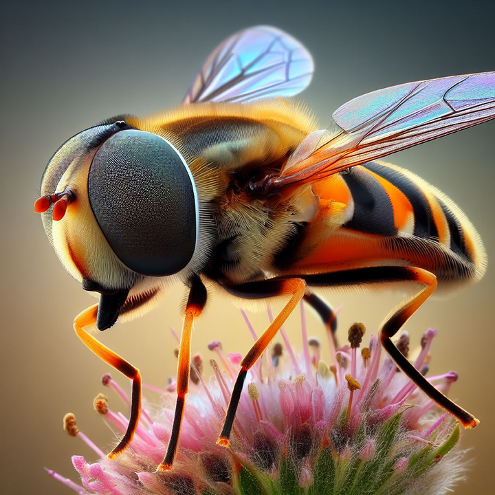 Download Ai Generated, Hover Fly, Insect. Royalty-Free Stock ...