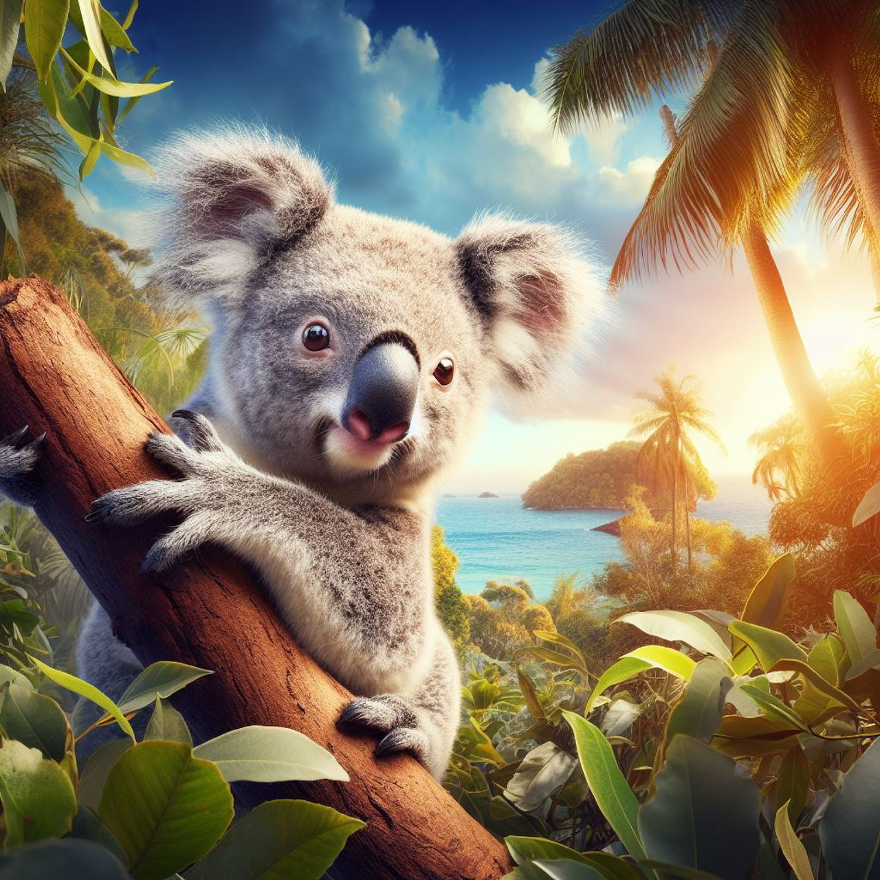 Download Ai Generated, Koala, Koala Bear. Royalty-Free Stock ...