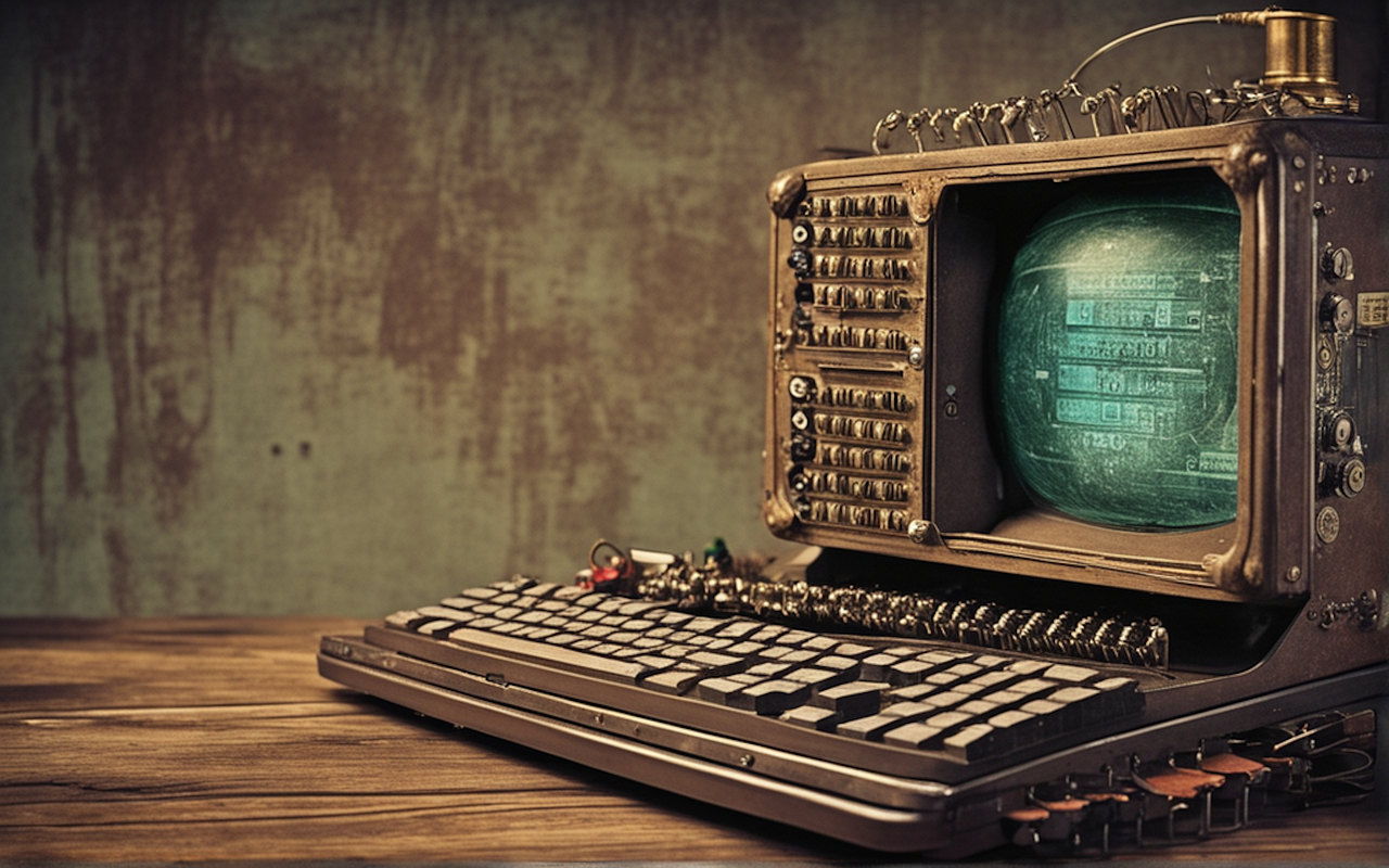 Download Former, Computer, Steampunk. Royalty-Free Stock Illustration ...