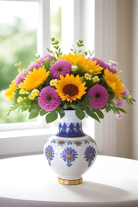 Download Flowers Vase Beauty Royalty-Free Stock Illustration Image ...
