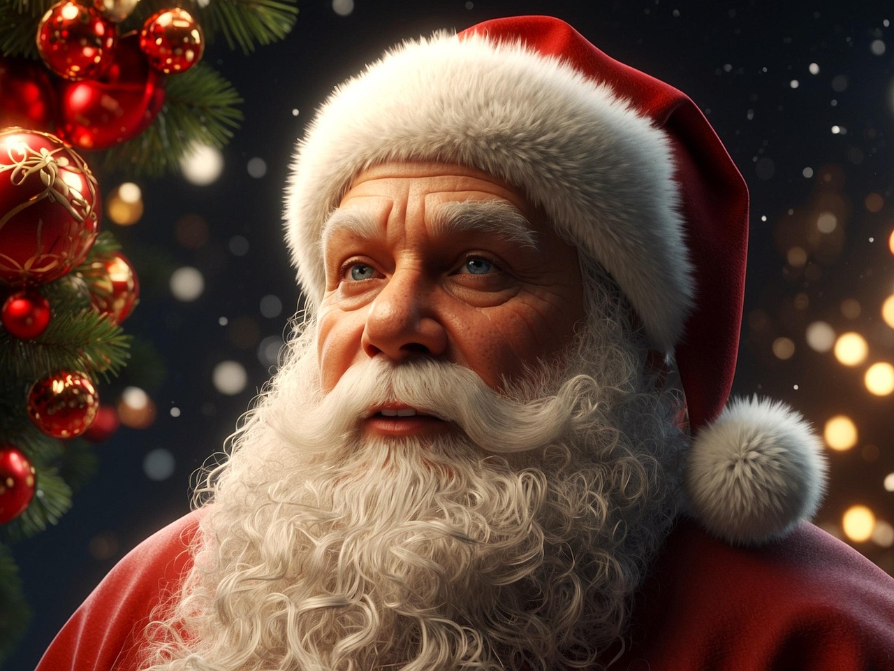 Download Santa Claus Winter Snow Royalty-Free Stock Illustration Image ...