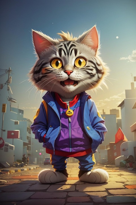 Download Animal Cat Animation Royalty-Free Stock Illustration Image ...