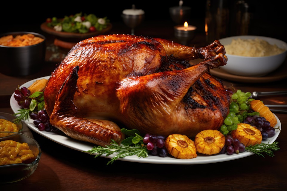 Download Food, Fried Turkey, Turkish. Royalty-Free Stock Illustration ...