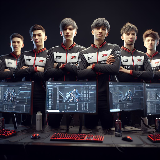 Download Esports Team, Esport, Gaming. Royalty-Free Stock Illustration ...