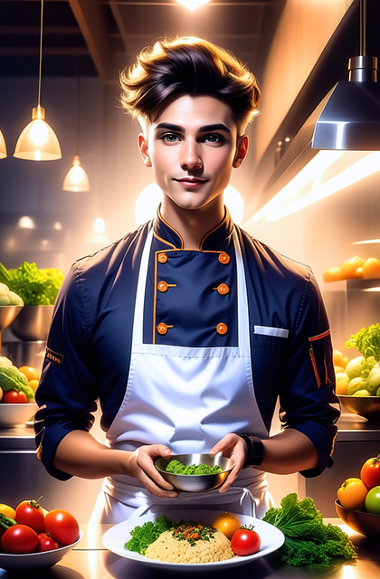 Download Ai Generated, Chef, Kitchen. Royalty-Free Stock Illustration ...
