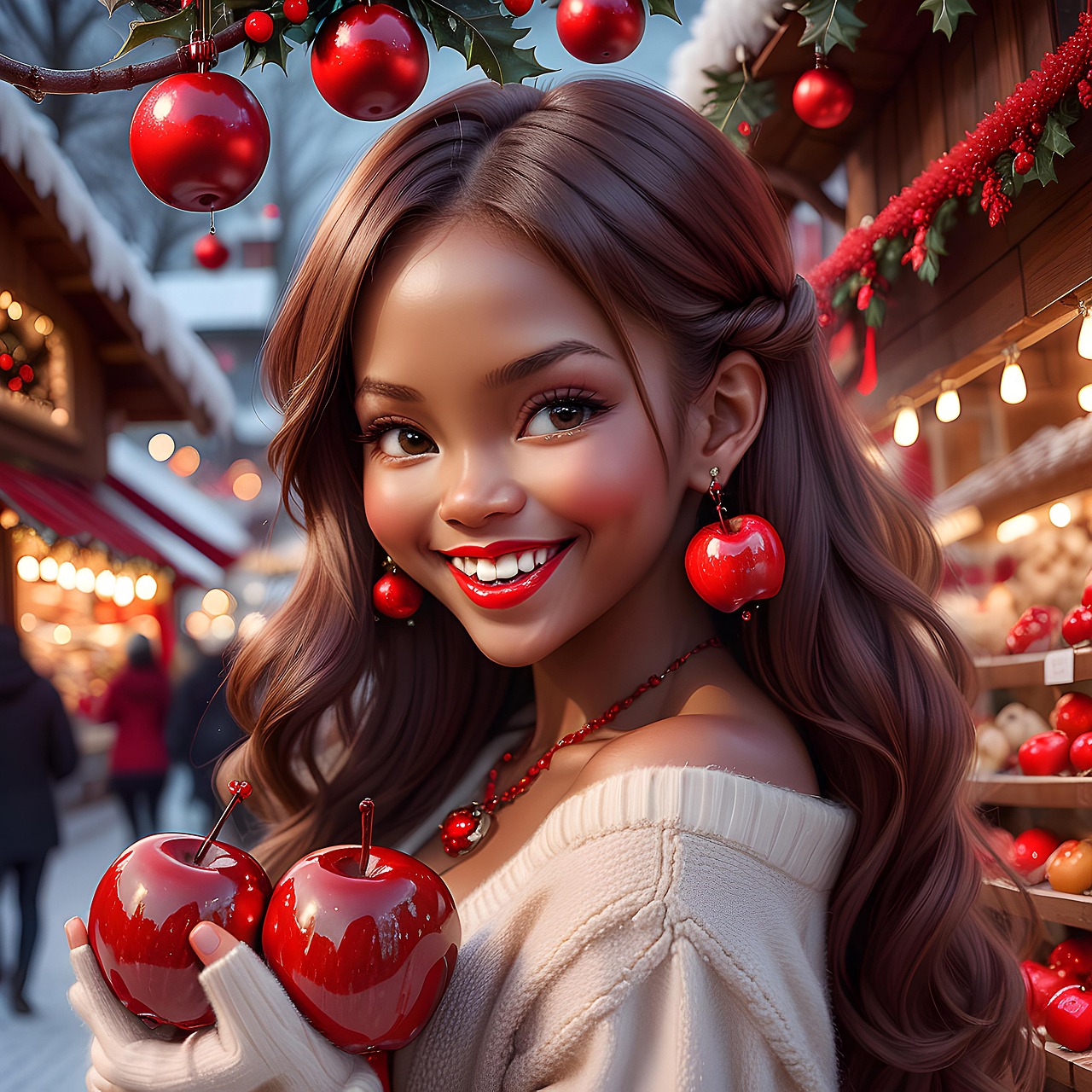 Download Girl, Winter, Snow. Royalty-Free Stock Illustration Image - Pixabay
