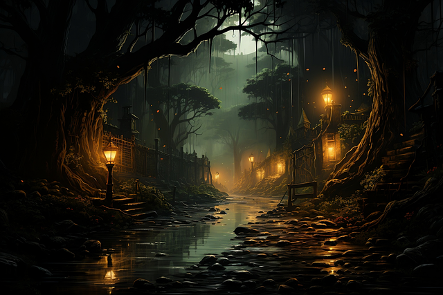 Download Halloween, Horror, River. Royalty-Free Stock Illustration ...