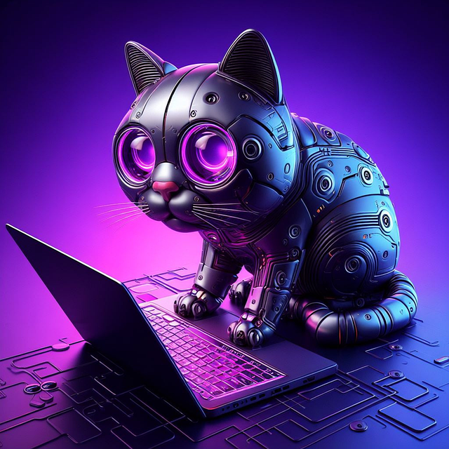 Download Cat Animal Technology Royalty-Free Stock Illustration Image ...
