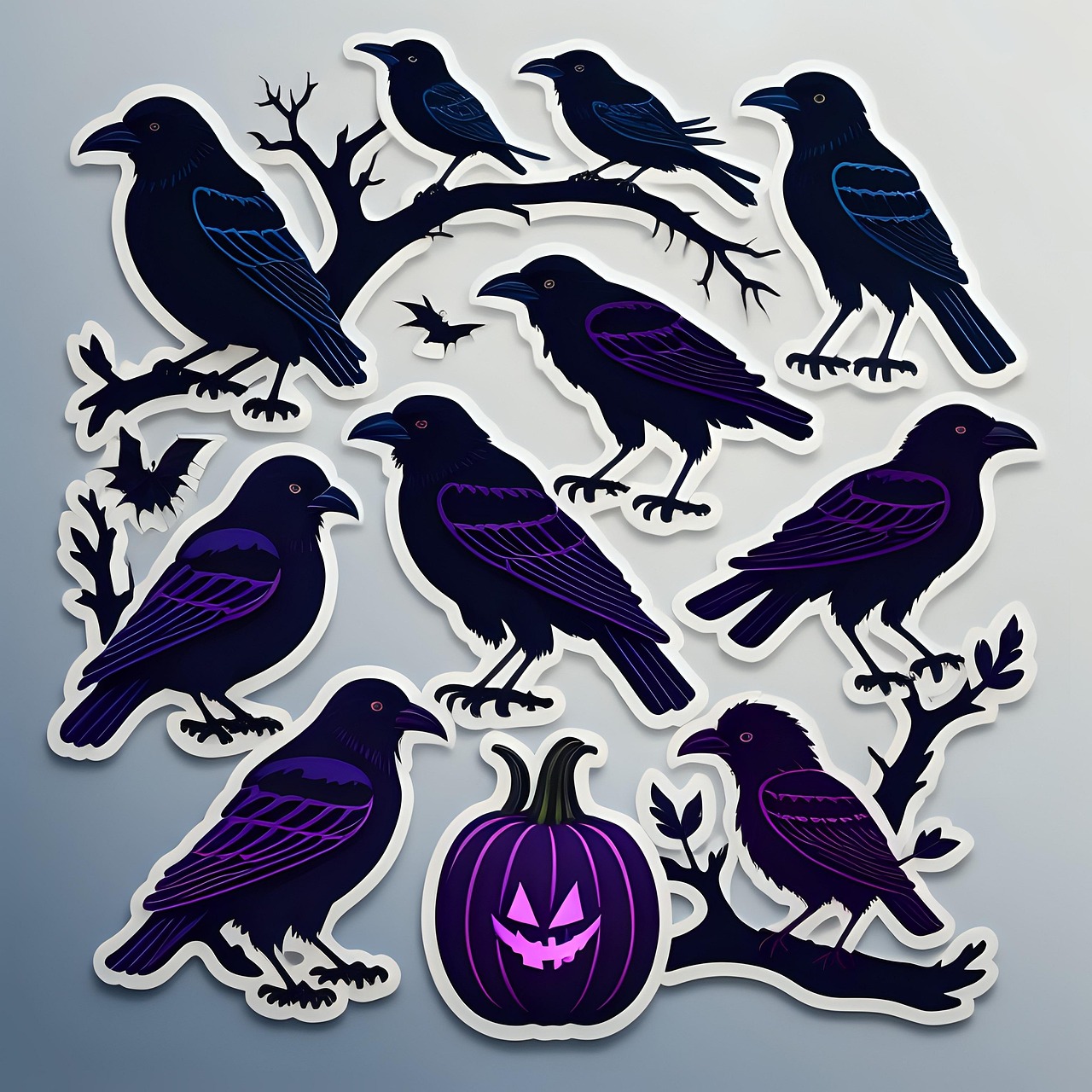 Halloween Feuille D'Autocollants - Image gratuite sur Pixabay - Pixabay