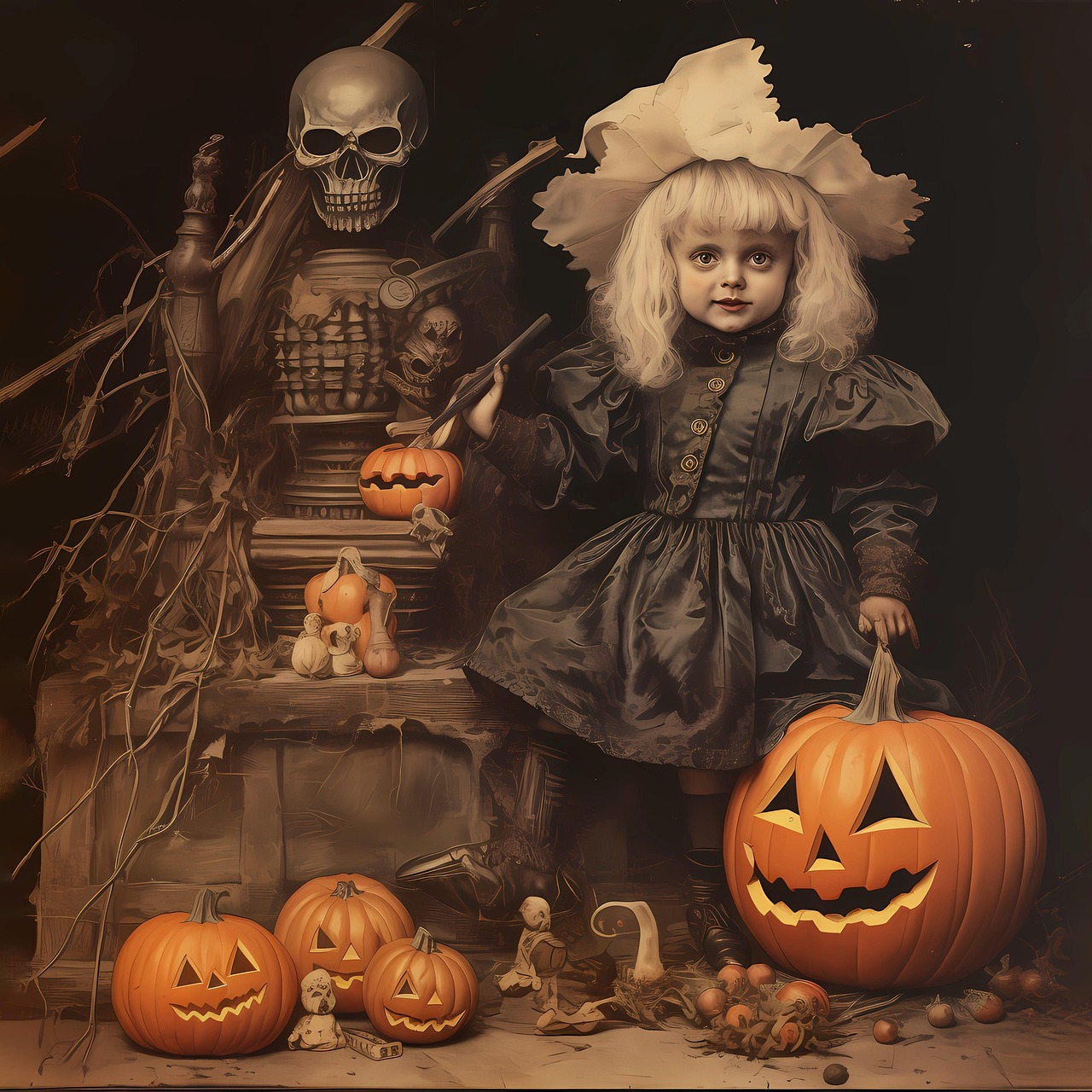 Download Autumncontest, Halloween, Vintage. Royalty-Free Stock ...