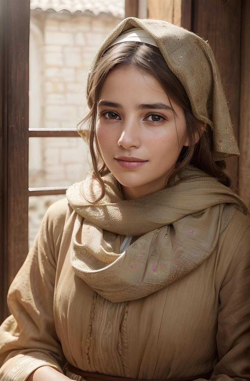 Download Ai Generated, Woman, Old Fashioned Dress. Royalty-Free Stock ...