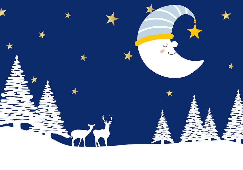 Download Christmas, Moon, Design. Royalty-Free Stock Illustration Image ...