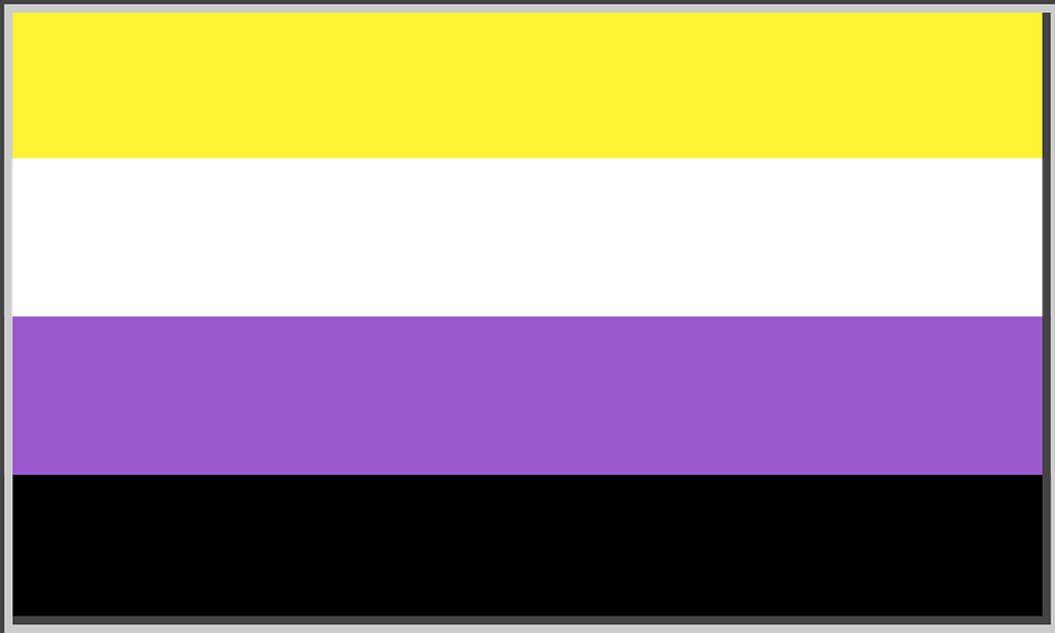 Download Non-Binary, Pride, Flag. Royalty-Free Vector Graphic - Pixabay