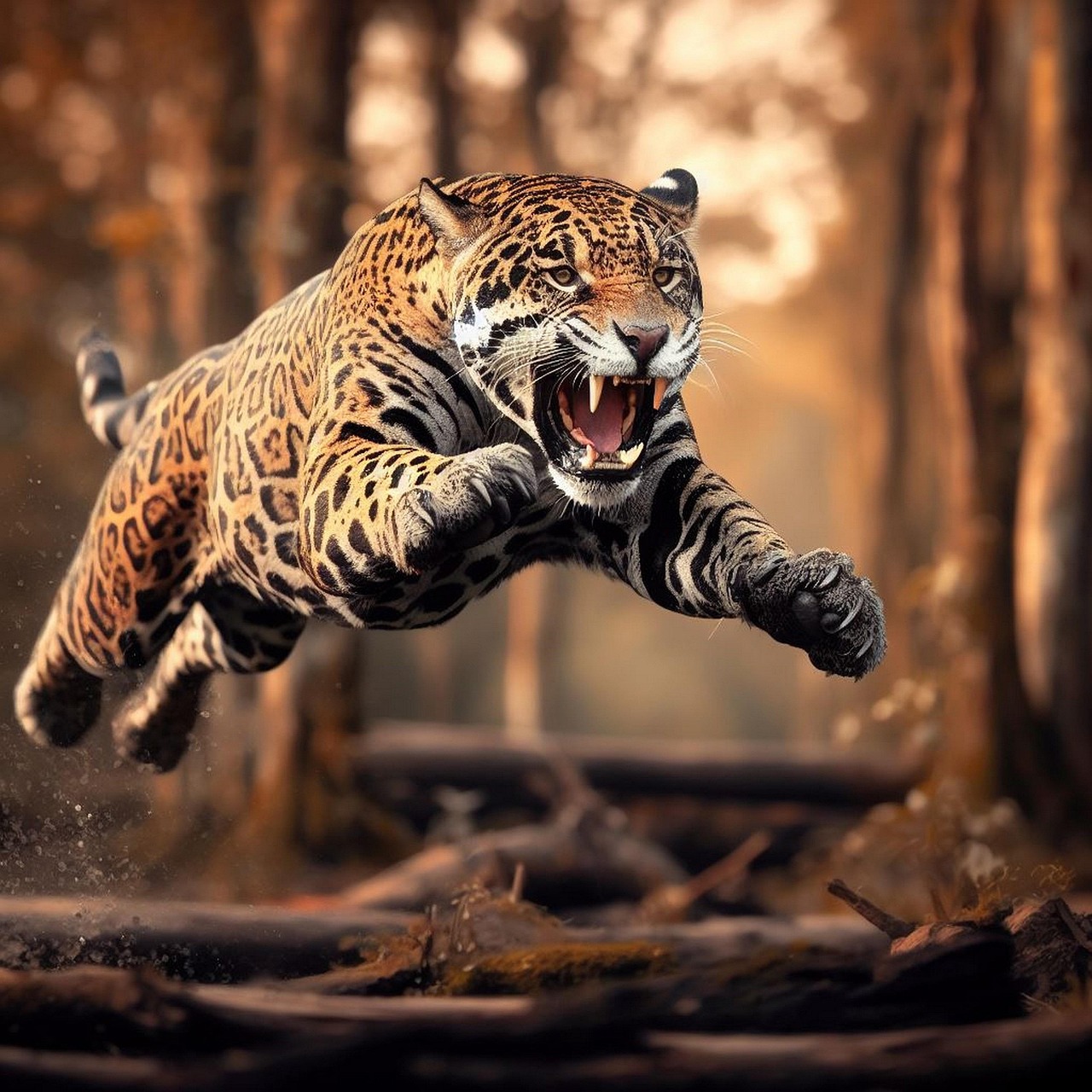 Download Ai Generated, Leopard, Big Cat. Royalty-Free Stock ...