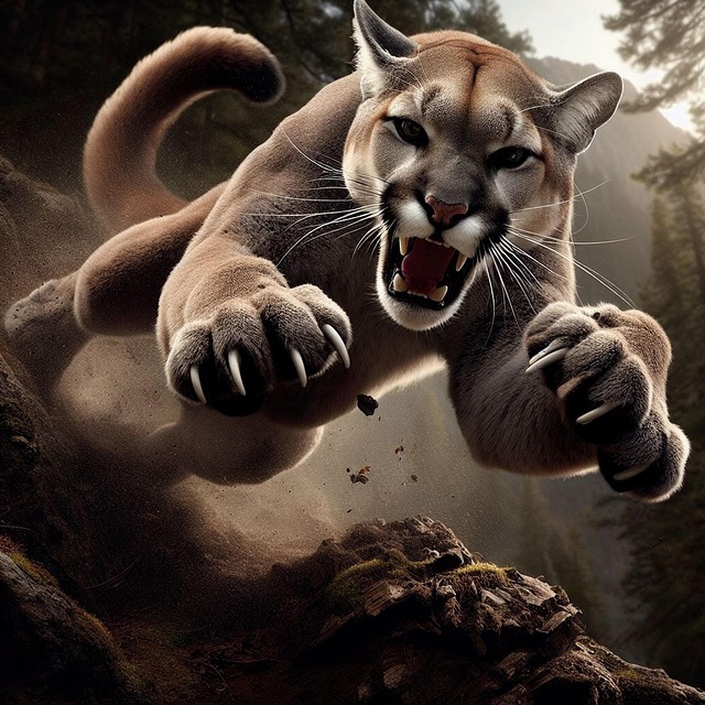 Download Ai Generated, Puma, Big Cat. Royalty-Free Stock Illustration ...