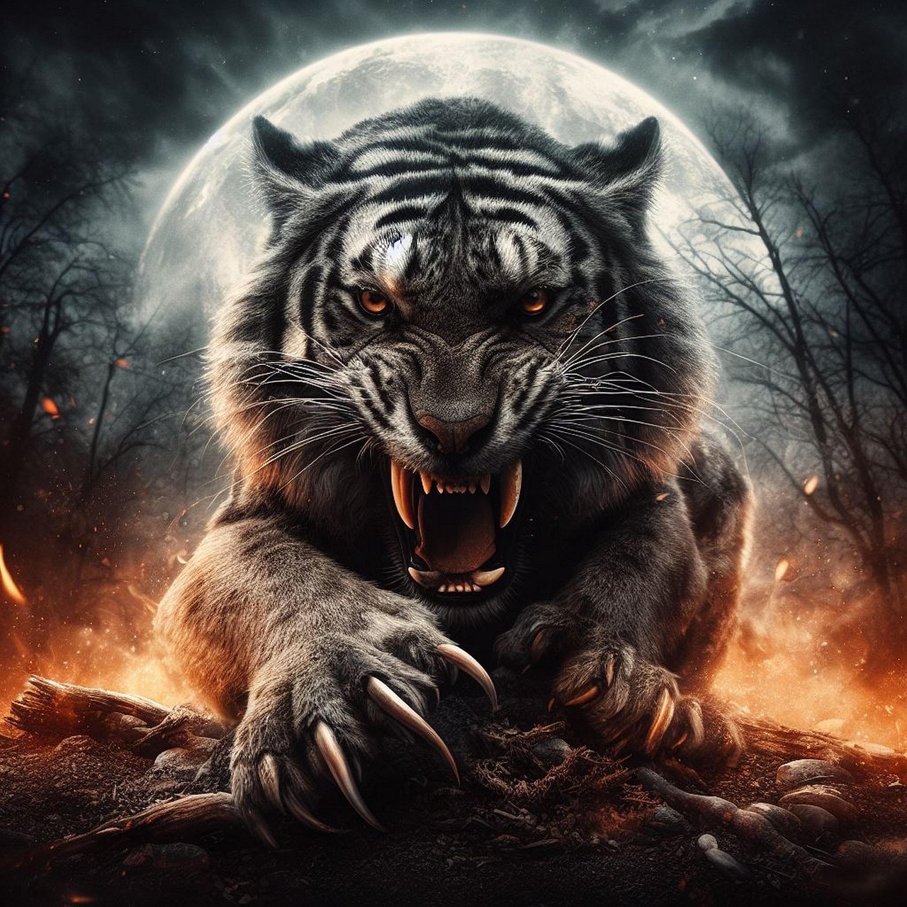 Download Animal, Tiger, Predator. Royalty-Free Stock Illustration Image ...