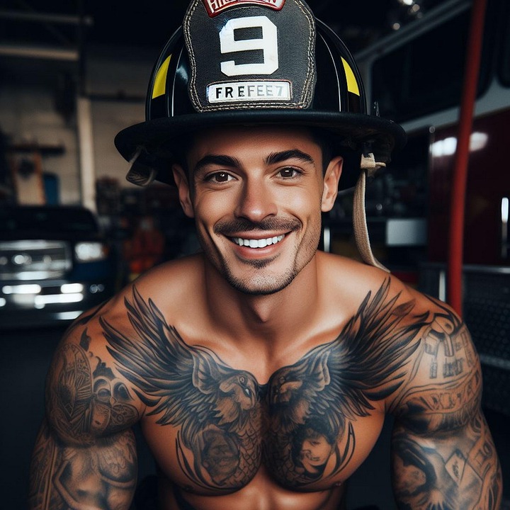 Download Fireman, Firefighter, Man. Royalty-Free Stock Illustration ...