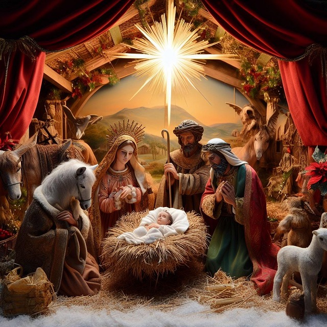 Download Christmas, Crib, Holy. Royalty-Free Stock Illustration Image ...