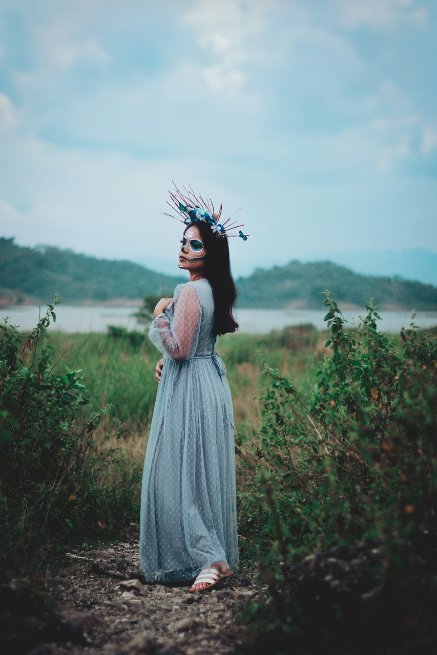 Woman Modeling Day Of The Dead - Free photo on Pixabay
