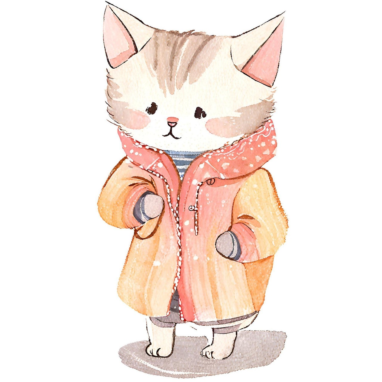 Download Cat, Mascot, Animal. Royalty-Free Stock Illustration Image ...