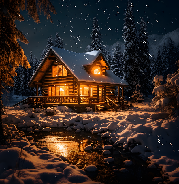 Download Winter House Snow Royalty-Free Stock Illustration Image - Pixabay