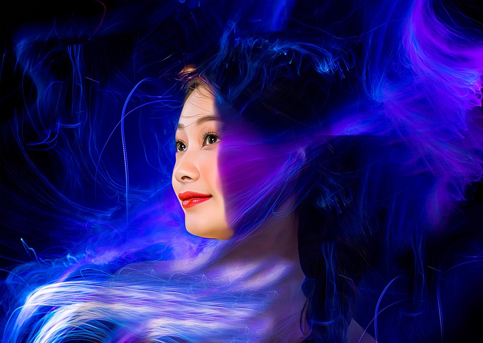 Girl Spotlights Laser - Free photo on Pixabay