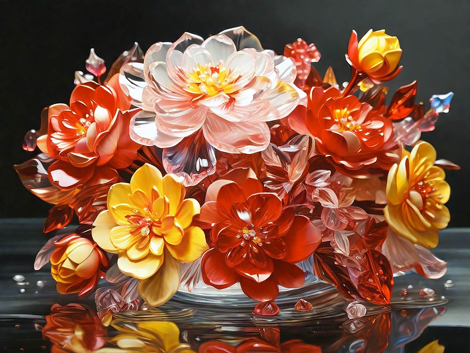 Download Flower Composition Vase Royalty-Free Stock Illustration Image ...