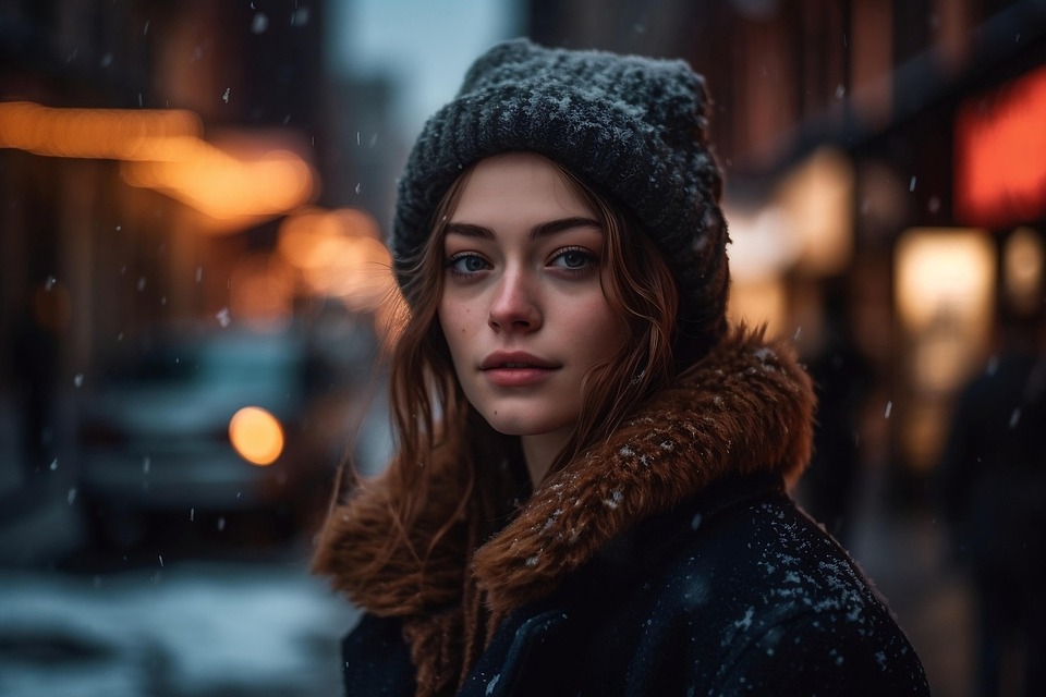 Woman Snow Winter - Free photo on Pixabay - Pixabay