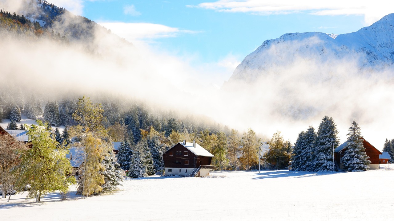 Alpe Du Grand Serre Inverno - Foto gratuita no Pixabay - Pixabay