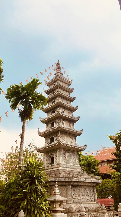 Pagoda Saigon Saigonvietnam - Ingyenes fotó a Pixabay-en - Pixabay