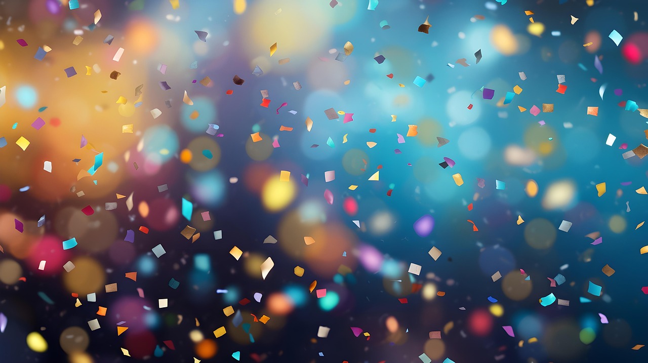 Download Ai Generated, Confetti, Party. Royalty-Free Stock Illustration Image - Pixabay